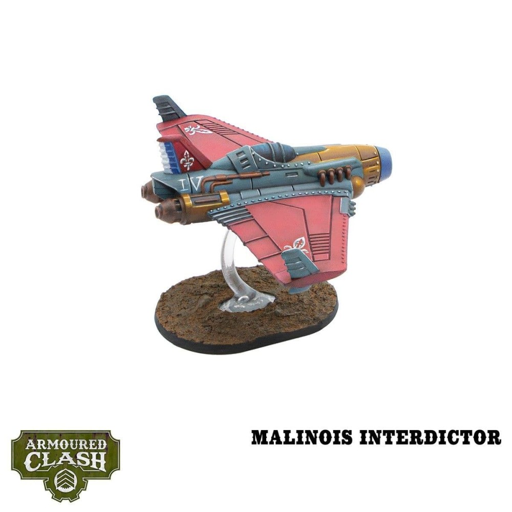 Dystopian Wars Armoured Clash Alliance Malinois Interdictor