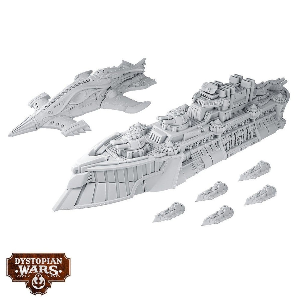 Warcradle Studios Dystopian Wars Legends of the Crown