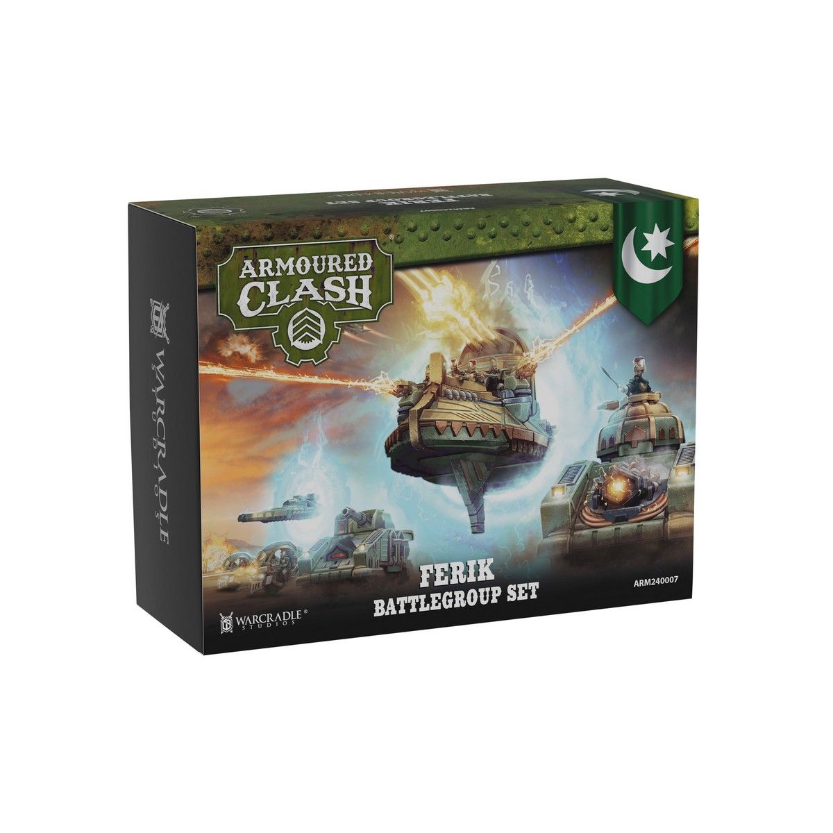Dystopian Wars Armoured Clash Sultanate Ferik Battlegroup Set
