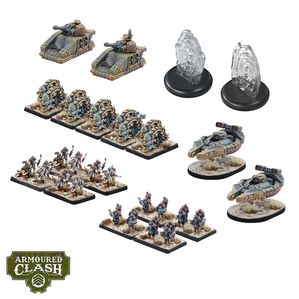Dystopian Wars Armoured Clash Sultanate Armoured Regiment