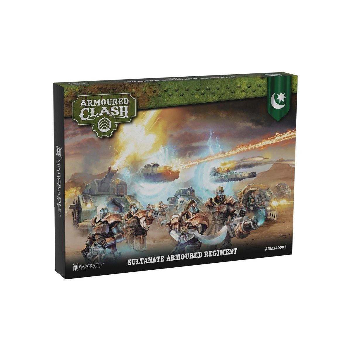 Dystopian Wars Armoured Clash Sultanate Armoured Regiment