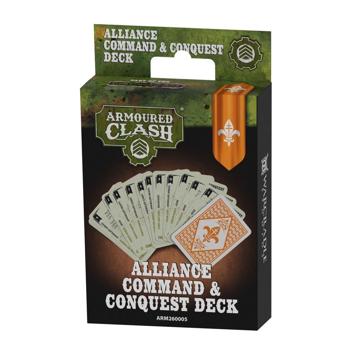 Dystopian Wars Armoured Clash Alliance Command & Conquest Deck