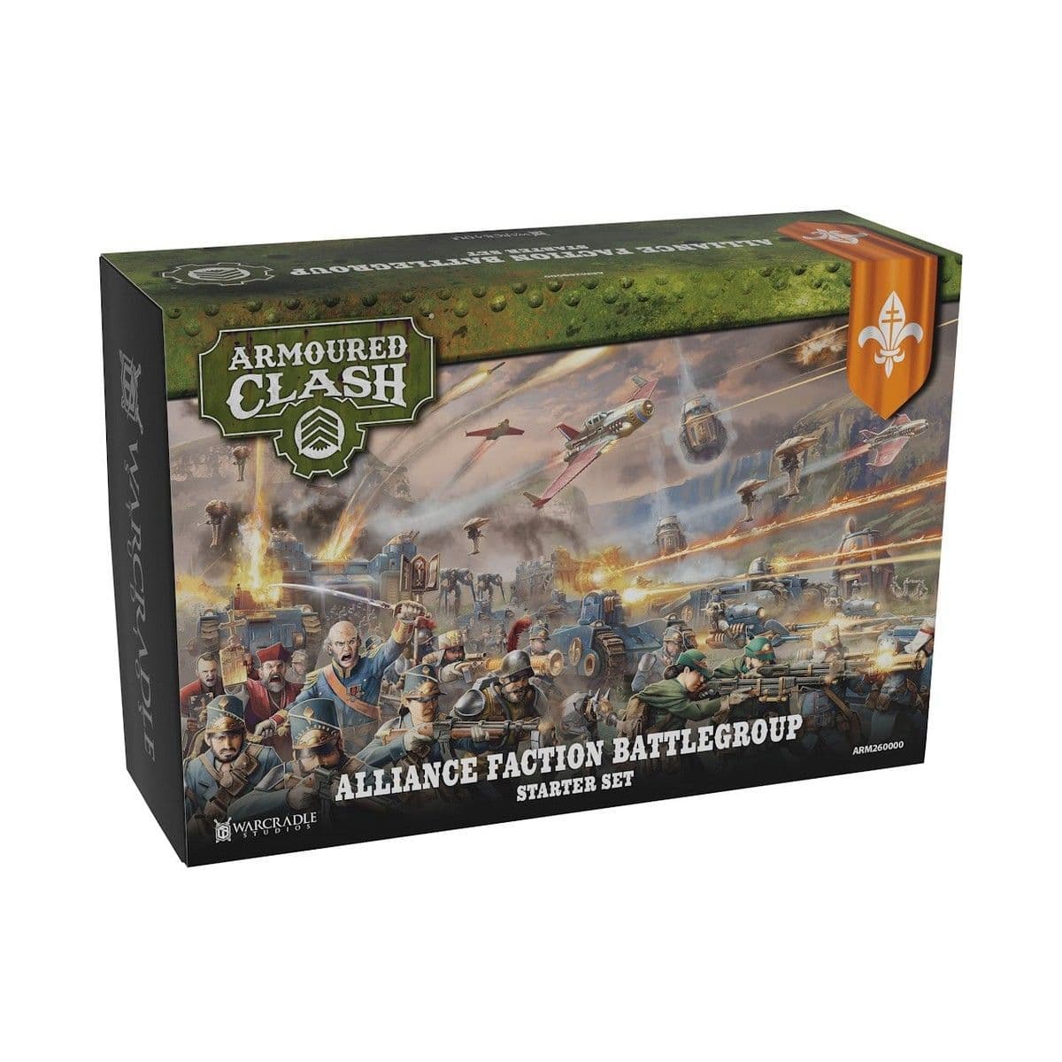 Dystopian Wars Armoured Clash Alliance Faction Battlegroup Starter Set