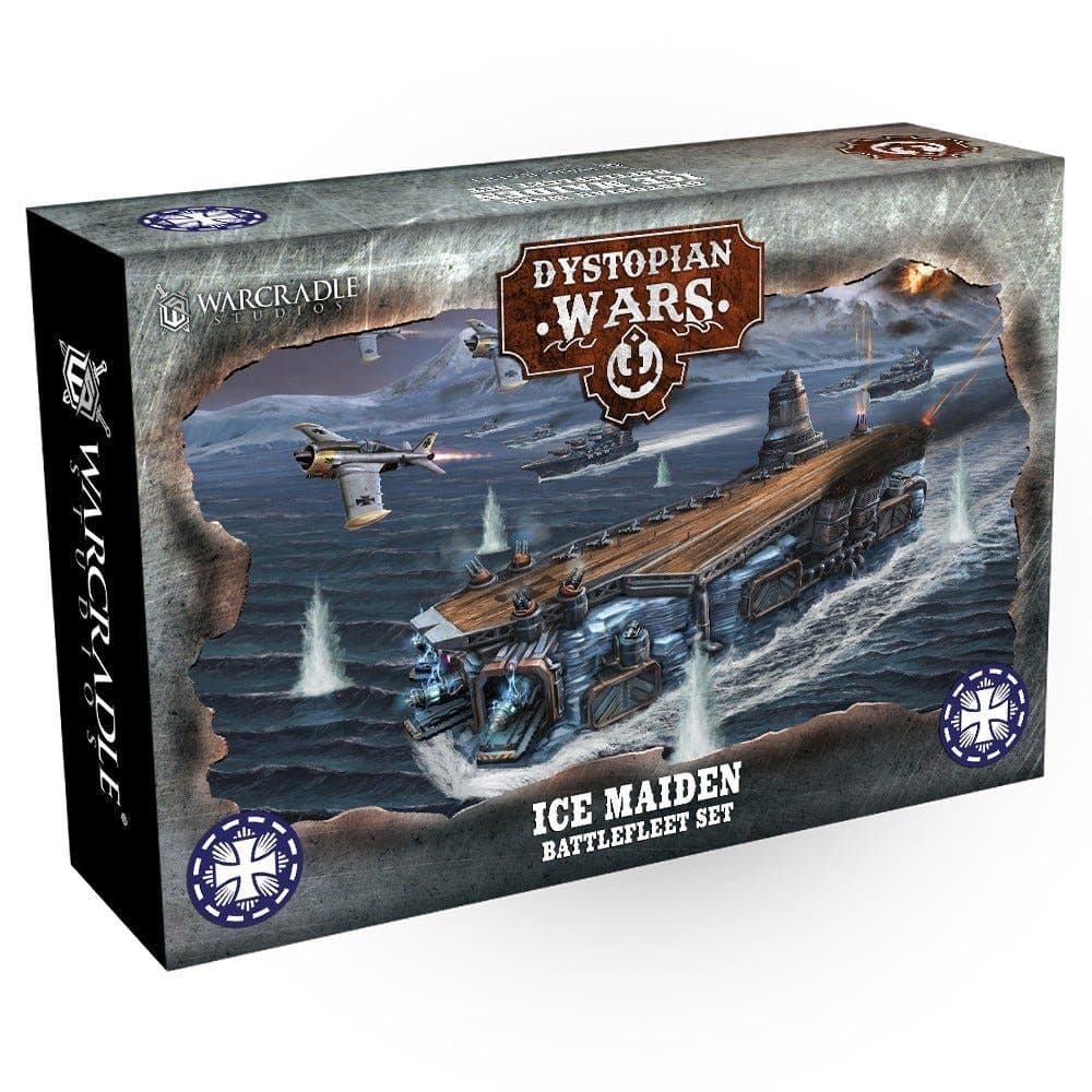 Warcradle Studios Dystopian Wars Ice Maiden Battlefleet Set
