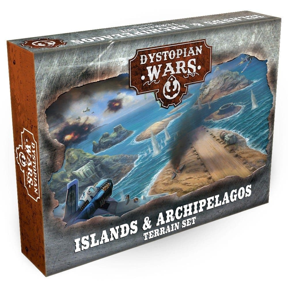 Warcradle Studios Dystopian Wars Islands and Archipelagos Set
