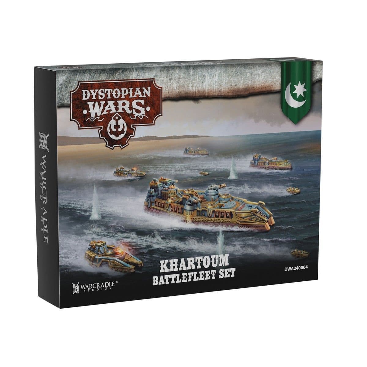 Dystopian Wars the Sultanate Khartoum Battlefleet Set