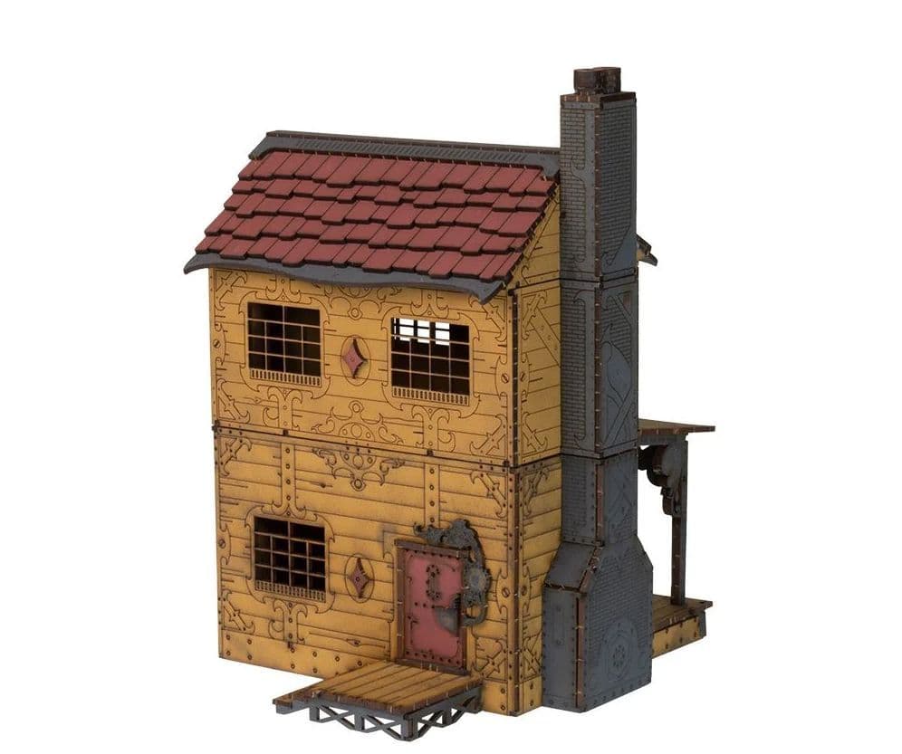 Wild West Exodus Red Oak Town House Building Pre-painted