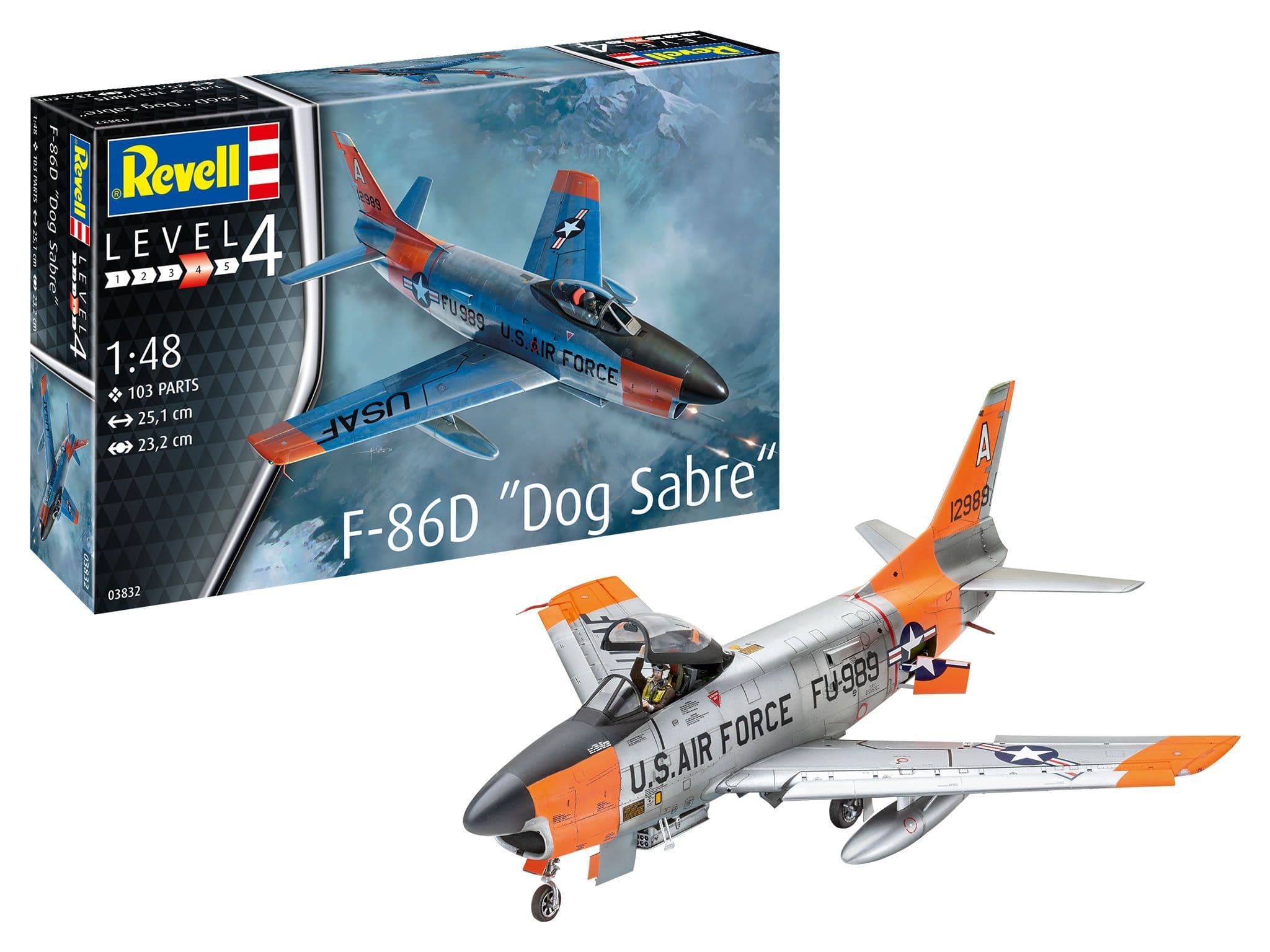 Revell 03832 148 F-86D Dog Sabre